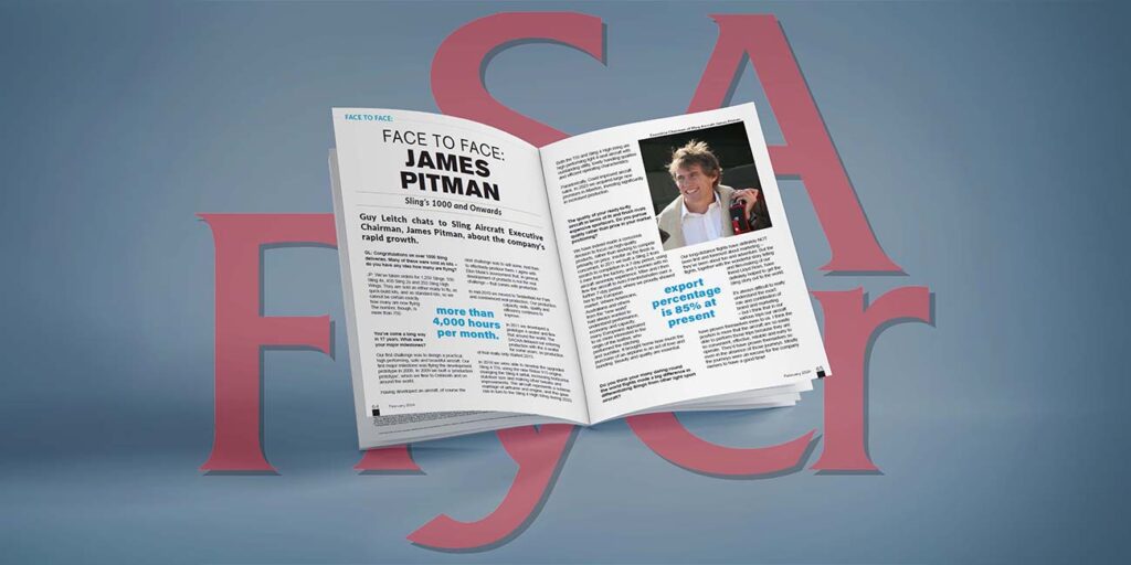 Face To Face: James Pitman (SA Flyer) - Sling