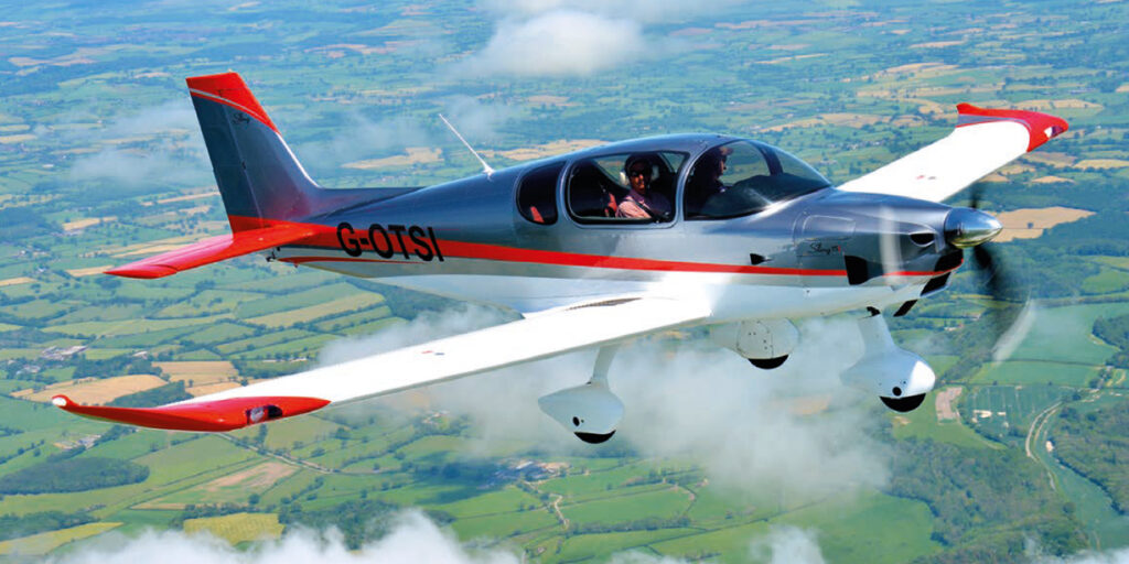 Fast For Four Flight Test (Light Aircraft Association) - Sling